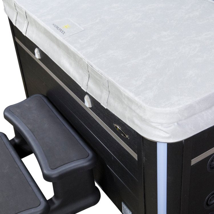 Signature 970 Hot Tub Hard Cover - Grey – Hydropool UK